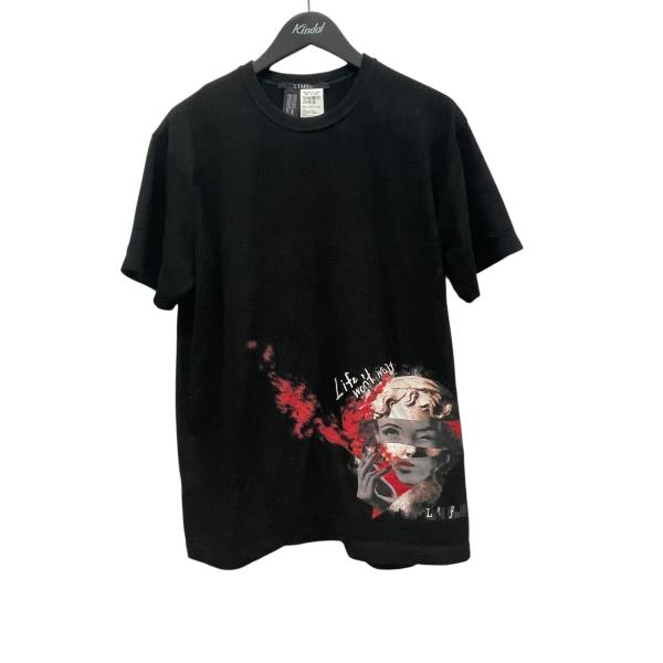 リミフゥ LIMI feuSTATUE COLLAGE T-SHIRT B プリントTシャツ LP-T38-056【ランク】「中古品・比較的綺麗な商品」【詳細説明】リミフゥのSTATUE COLLAGE T-SHIRT B プリントTシャツ...