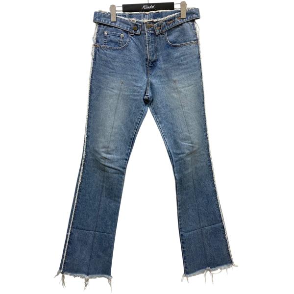 ヴォルテージコントロールフィルター VOLTAGE CONTROL FILTERfrayed bootcut デニムパンツ 1122010804【ランク】「中古品・比較的綺麗な商品」【詳細説明】ヴォルテージコントロールフィルターのfraye...