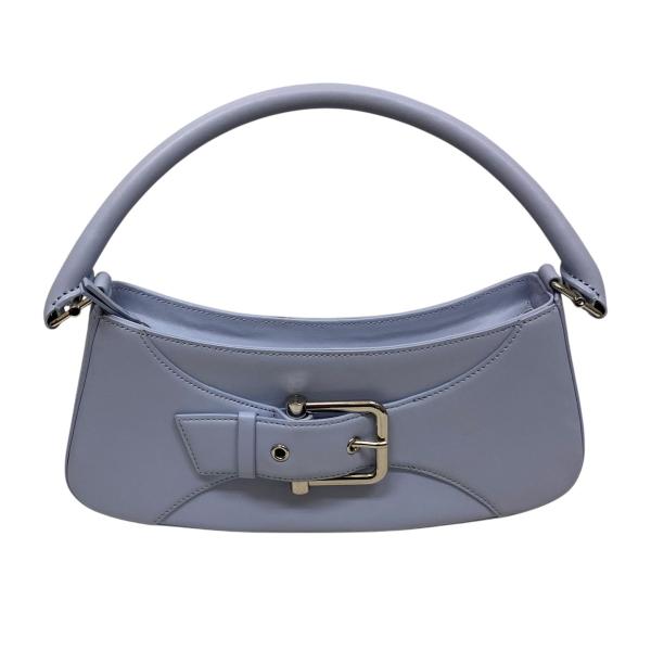 オソイ OSOIハンドバッグ 【Belted Brocle Bag】【ランク】「中古品・比較的綺麗な商品」【詳細説明】オソイのハンドバッグ 【Belted Brocle Bag】です。【M/L/U】レディース【詳細サイズ】縦幅：約12ｃｍ横...