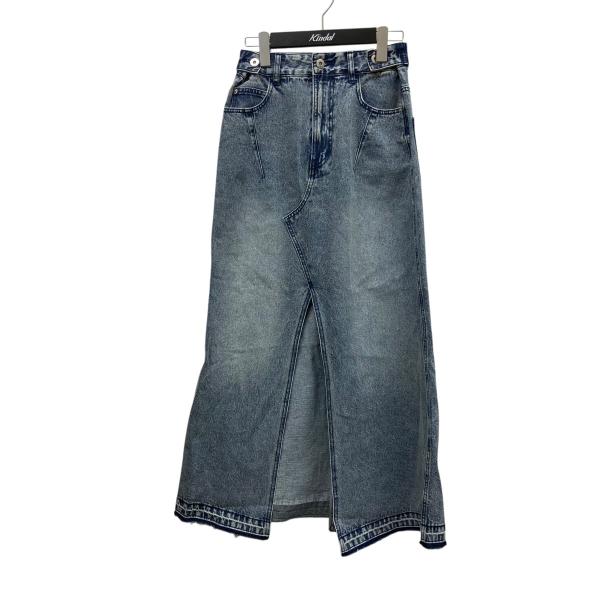 メゾンスペシャル MAISON SPECIAL2way Waist Slit Maxi Denim Skirt デニムスカート 21251515203【ランク】「中古品・比較的綺麗な商品」【詳細説明】メゾンスペシャルの2way Waist ...