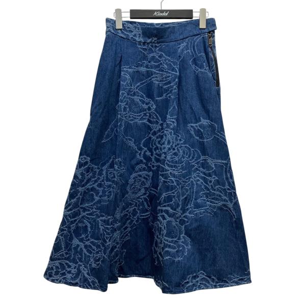 マックスアンドコー MAX＆Co．デニムフレアスカート【ランク】「中古品・比較的綺麗な商品」【詳細説明】マックスアンドコーのデニムフレアスカートです。【M/L/U】レディース【表記サイズ】38【詳細サイズ】ウエスト　：約66ｃｍスカート丈：...