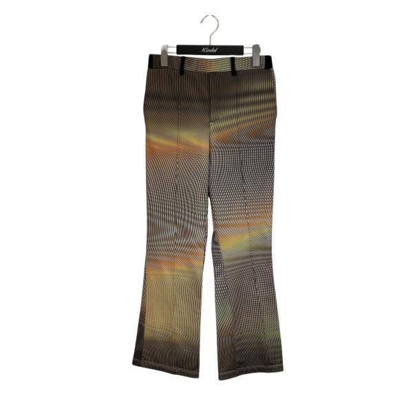 ハトラ hatra総柄フレアパンツ【ランク】「中古品・比較的綺麗な商品」【詳細説明】ハトラの総柄フレアパンツです。【M/L/U】レディース【表記サイズ】不明【詳細サイズ】ウエスト：約71ｃｍ股上　　：約31ｃｍレングス：約74ｃｍもも幅　：...