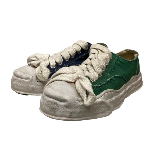 メゾンミハラヤスヒロ Maison MIHARA YASUHIROHANK original distressed effect sole canvas Low-Top sneaker キャンバススニーカー A07FW727【ランク】「中古...