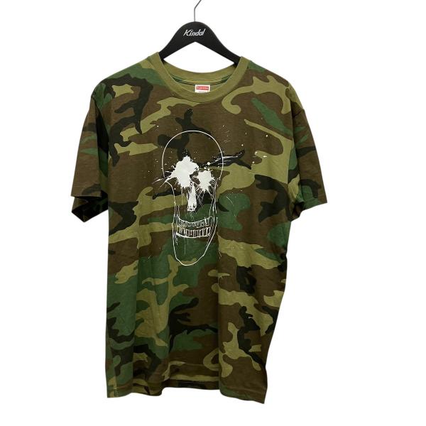 シュプリーム Supreme22SS Ralph Steadman Skull Tee カモ柄 スカルロゴTシャツ【ランク】「中古品・比較的綺麗な商品」【詳細説明】シュプリームの22SS Ralph Steadman Skull Tee カ...