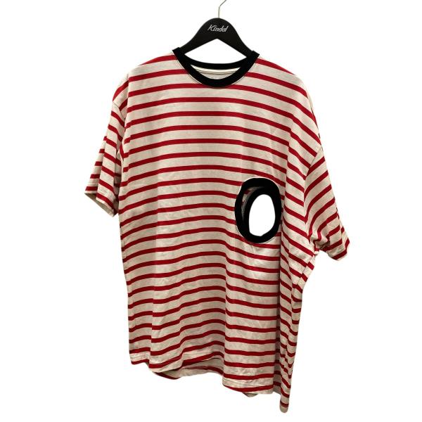ノーマリズムテキスタイル NOMARHYTHM TEXTILEStripe 4 Holes Tee ストライプホールTシャツ N39-TP02【ランク】「中古品・比較的綺麗な商品」【詳細説明】ノーマリズムテキスタイルの Stripe 4 H...