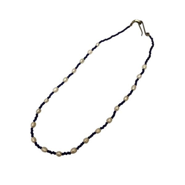 ドウ Dough．ビーズパール ネックレス【ランク】「中古品・比較的綺麗な商品」【詳細説明】ドウのビーズパール ネックレス です。【M/L/U】レディース【詳細サイズ】全長　　：約40．1ｃｍトップ縦：約0．3ｃｍトップ横：約0．5ｃｍ【付...