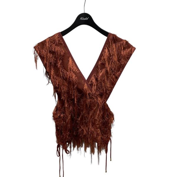 ラインヴァンド LEINWANDEFringe Jacquard Top ベスト 0223010403【ランク】「中古品・比較的綺麗な商品」【詳細説明】ラインヴァンドのFringe Jacquard Top ベスト 0223010403です...