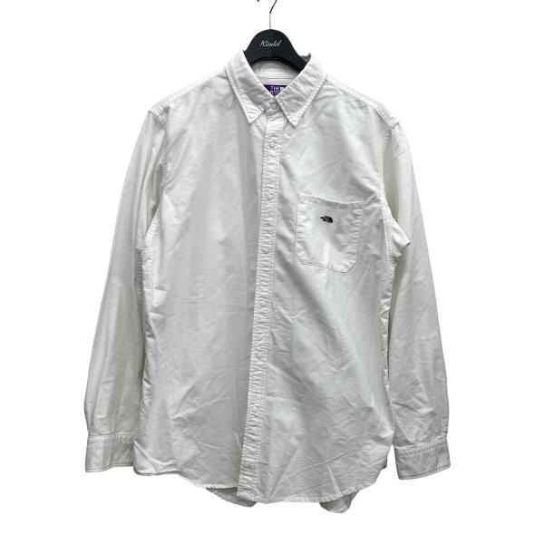 ザノースフェイス パープルレーベル THE NORTHFACE PURPLELABELCOTTON POLYESTER OX B．D． SHIRT ボタンダウンシャツ NT3001N【ランク】「中古品・汚れ、ダメージのある商品」【詳細説明】...