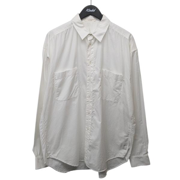 ザロウ THE ROW「ESTE SHIRT」コットンシャツ【ランク】「中古品・比較的綺麗な商品」【詳細説明】ザロウの「ESTE SHIRT」コットンシャツです。【M/L/U】メンズ【表記サイズ】S【詳細サイズ】着丈：約80ｃｍ肩幅：約56...