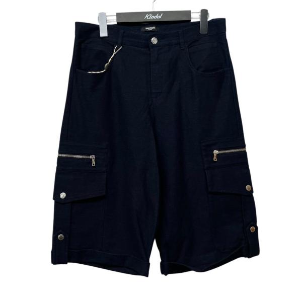 バルマン BALMAINコットンカーゴショーツ【ランク】「新古品・タグ付きや未使用に近いUSED品」【詳細説明】バルマンのコットンカーゴショーツです。【M/L/U】メンズ【表記サイズ】16A【詳細サイズ】ウエスト：約80ｃｍ股上　　：約33...