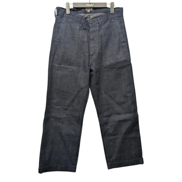 アットラスト ATLAST ＆ COデニムトラウザーズ【ランク】「中古品・比較的綺麗な商品」【詳細説明】アットラストのデニムトラウザーズです。【M/L/U】メンズ【表記サイズ】30【詳細サイズ】ウエスト：約82ｃｍ股上　　：約32ｃｍレング...