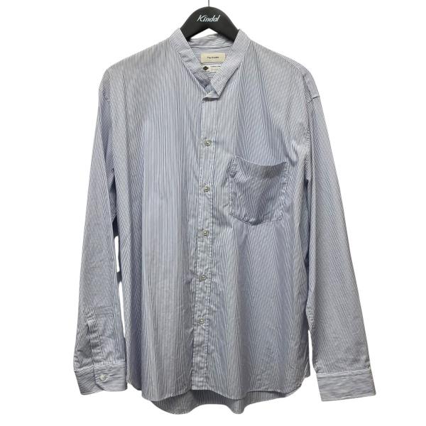 ザ・クラシック The CLASIK20AW COLLARLESS SHIRT ストライプシャツ 20AW-CKSH-002-1【ランク】「中古品・汚れ、ダメージのある商品」【詳細説明】ザ・クラシックの20AW COLLARLESS SHI...