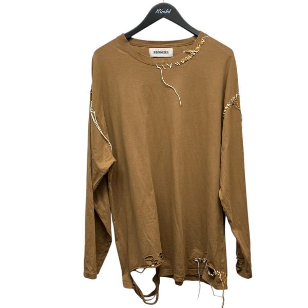 ディスカバード DISCOVERED23SS「LOOPING DAMAGE CUTSEWN」ダメージカットソー  ロングTシャツ【ランク】「中古品・比較的綺麗な商品」【詳細説明】ディスカバードの23SS「LOOPING DAMAGE CUT...
