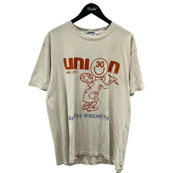 ユニオン×コスタスセレメティス UNION×kostas SeremetisUNION 30YEAR  プリント Tシャツ【ランク】「中古品・比較的綺麗な商品」【詳細説明】ユニオン×コスタスセレメティスのUNION 30YEAR  プリント...