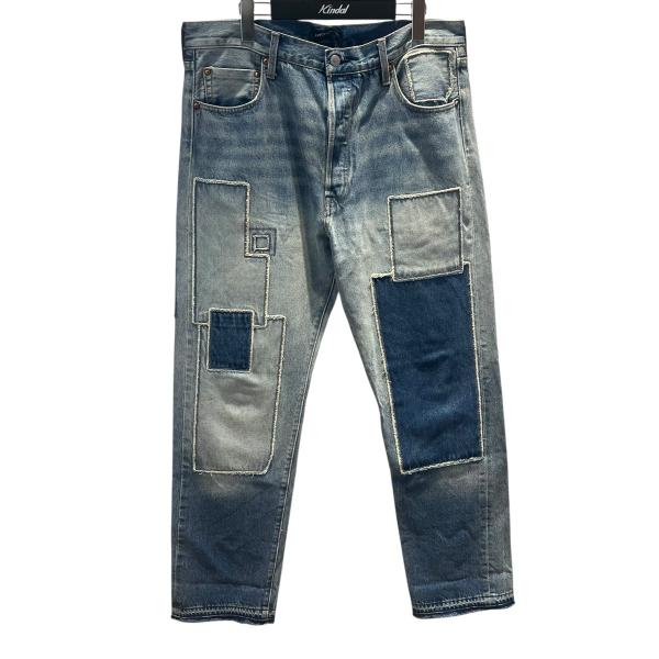 リーバイスメイド＆クラフテッド LEVI’S MADE＆CRAFTED1980’s Lot．501 パッチワーク加工 デニムパンツ A2231-0009【ランク】「中古品・比較的綺麗な商品」【詳細説明】リーバイスメイド＆クラフテッドの198...