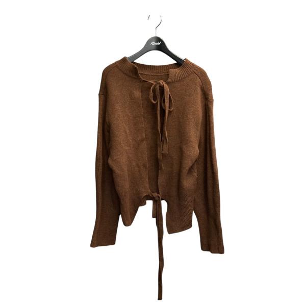 リトルスージー little Suzieリボンニットカーディガン IS068【ランク】「中古品・比較的綺麗な商品」【詳細説明】リトルスージーのリボンニットカーディガン IS068です。【M/L/U】レディース【詳細サイズ】着丈：約48ｃｍ肩...