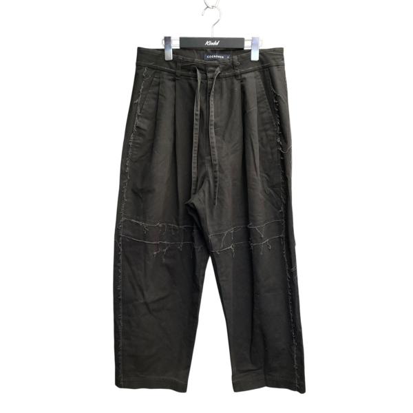 コグノーメン COGNOMENTWO TUCK WIDE PANTS 2タックワイドパンツ IN-PT-M01【ランク】「中古品・比較的綺麗な商品」【詳細説明】コグノーメンのTWO TUCK WIDE PANTS 2タックワイドパンツ IN...