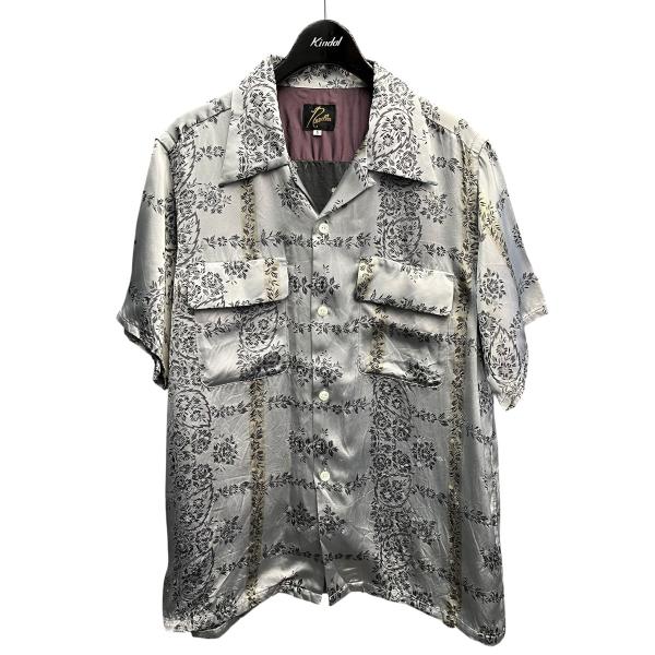 ニードルズ NeedlesCupra Sateen Flower Short-Sleeve Classic Shirt 半袖シャツ MR143【ランク】「中古品・比較的綺麗な商品」【詳細説明】ニードルズのCupra Sateen Flowe...