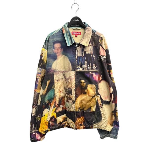 シュプリーム Supreme23AW Hardcore Patchwork Harrington Jacket ジップブルゾン【ランク】「中古品・比較的綺麗な商品」【詳細説明】シュプリームの23AW Hardcore Patchwork H...