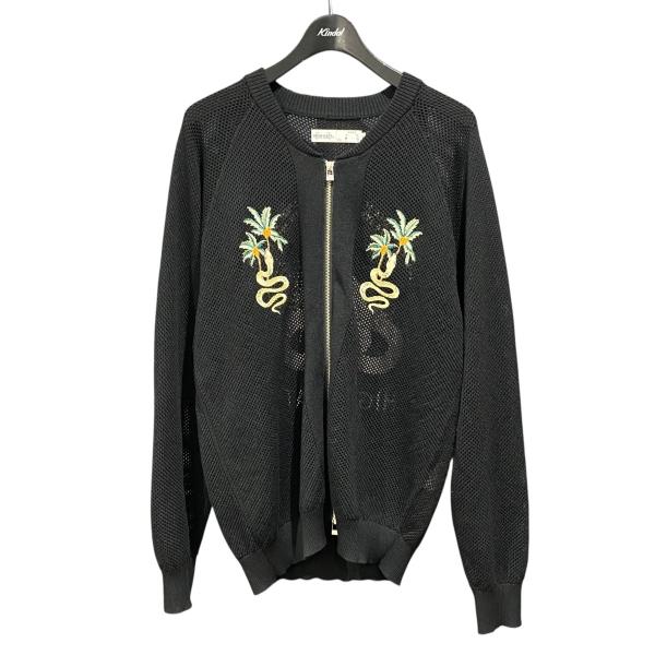 HIGH-GATE25HG-SS08 SNAKE MESH KNIT BLOUSON【ランク】「中古品・比較的綺麗な商品」【M/L/U】メンズ【表記サイズ】2【詳細サイズ】着丈：約69ｃｍ袖丈：約94ｃｍ身幅：約59ｃｍ裾幅：約38ｃｍ【付...