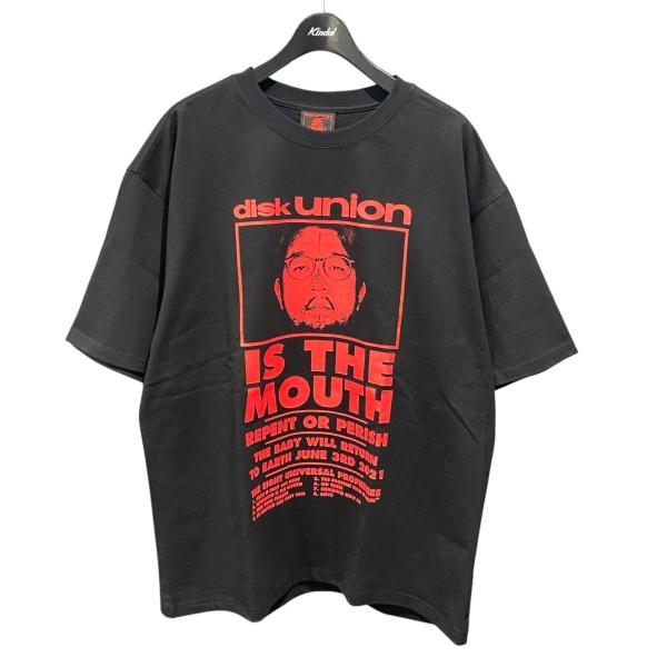 ニシモトイズザマウス nishimoto is the mouth×diskunionS／S TEE【ランク】「中古品・比較的綺麗な商品」【詳細説明】ニシモトイズザマウスのS／S TEEです。【M/L/U】メンズ【表記サイズ】XL【詳細サイ...