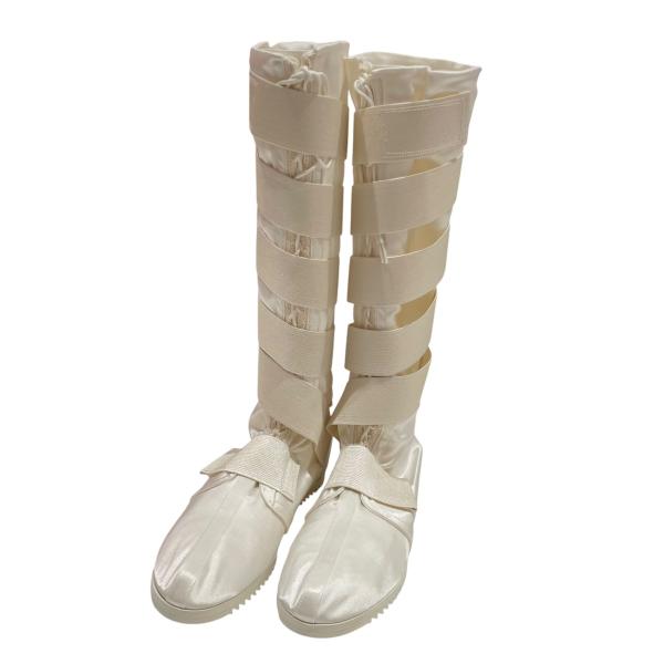 フミカウチダ FUMIKA UCHIDABONDAGE SHOES ロングブーツ FU-P-GD002【ランク】「新古品・タグ付きや未使用に近いUSED品」【詳細説明】フミカウチダのBONDAGE SHOES ロングブーツ FU-P-GD0...