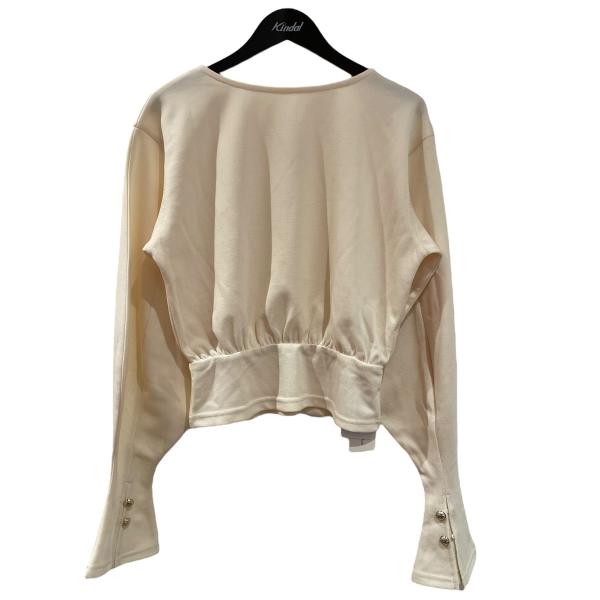 コメンス COMMENSEBell Sleeve Cinched Sweatshirt ロングスリーブカットソー【ランク】「新古品・タグ付きや未使用に近いUSED品」【詳細説明】コメンスのBell Sleeve Cinched Sweats...