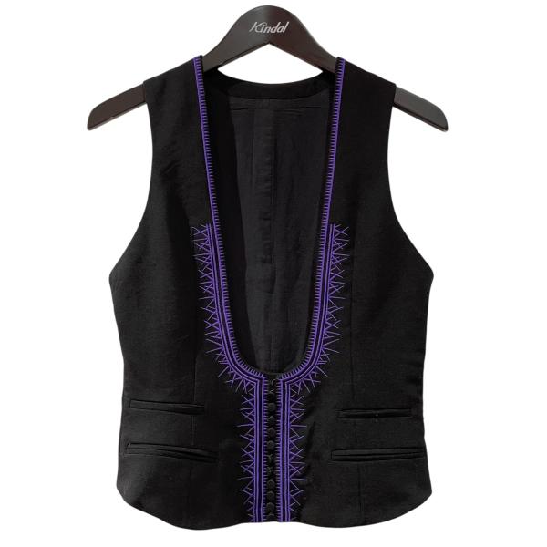 ハイダー・アッカーマン HAIDER ACKERMANNベスト【ランク】「中古品・比較的綺麗な商品」【詳細説明】ハイダー・アッカーマンのベストです。【M/L/U】レディース【表記サイズ】36【詳細サイズ】着丈：約53ｃｍ肩幅：約31ｃｍ身幅...