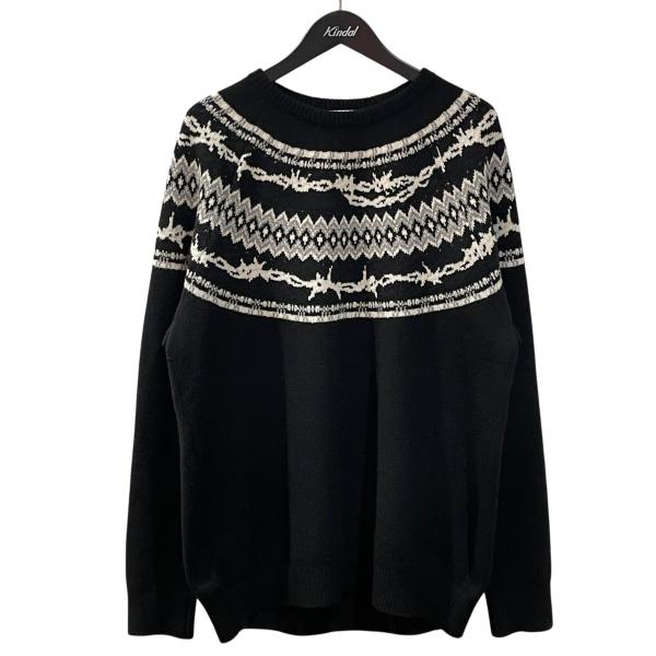 ユニフォームエクスペリメント uniform experimentENTANGLED NORDIC SWEATER セーター UE-252067【ランク】「中古品・比較的綺麗な商品」【詳細説明】ユニフォームエクスペリメントのENTANGLE...