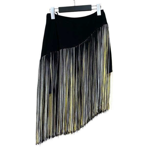 クリストファー ケイン Christopher Kaneアシンメトリーフリンジスカート【ランク】「中古品・比較的綺麗な商品」【詳細説明】クリストファー ケインのアシンメトリーフリンジスカートです。【M/L/U】レディース【表記サイズ】EU3...