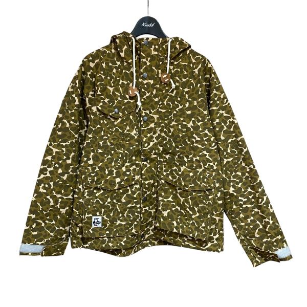 チャムス CHUMS総柄マウンテンパーカー CH14-1213【ランク】「中古品・比較的綺麗な商品」【詳細説明】チャムスの総柄マウンテンパーカー CH14-1213 です。【M/L/U】レディース【表記サイズ】L【詳細サイズ】着丈：約62ｃ...