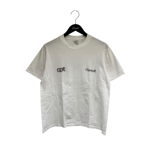 オプトスタフ×フルーツオブザルーム OPTSTUFF×FRUIT OF THE LOOM半袖Tシャツ【ランク】「中古品・比較的綺麗な商品」【詳細説明】オプトスタフ×フルーツオブザルームの半袖Tシャツです。【M/L/U】メンズ【表記サイズ】S...