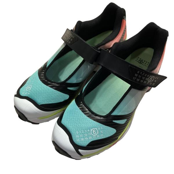 サロモン×マルタンマルジェラ SALOMON×MM6 Maison MargielaXT-Mary Jane Ginger Electric Green Knockout Pink サンダル 476825【ランク】「新古品・タグ付きや未使用...