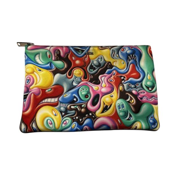 ディオール DIORKenny Scharf クラッチバッグ【ランク】「中古品・比較的綺麗な商品」【詳細説明】ディオールのKenny Scharf クラッチバッグです。【M/L/U】メンズ【表記サイズ】記載なし【詳細サイズ】縦幅：約17ｃｍ...