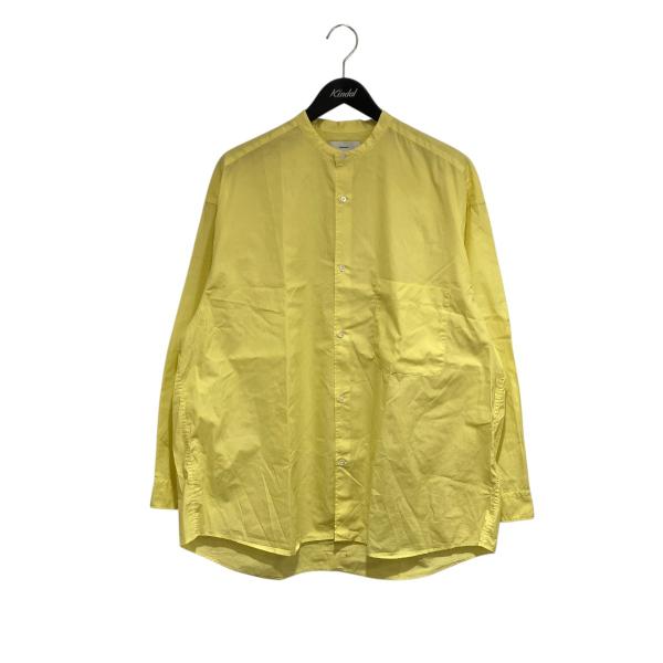 グラフペーパー GraphpaperBroad L S Oversized Band Collar Shirt バンドカラーシャツ GM221-50225【ランク】「中古品・汚れ、ダメージのある商品」【詳細説明】グラフペーパーのBroad ...