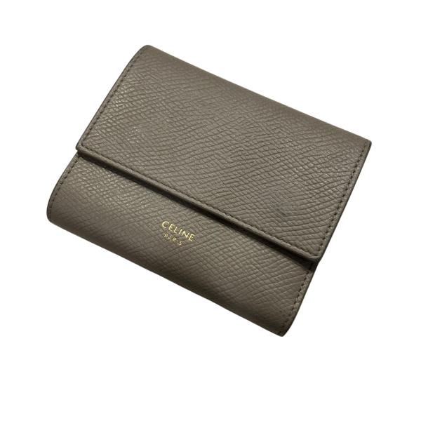 セリーヌ CELINESmall Trifold Wallet 3つ折り財布 10B573BEL．10BL【ランク】「中古品・汚れ、ダメージのある商品」【詳細説明】セリーヌのSmall Trifold Wallet 3つ折り財布 10B57...