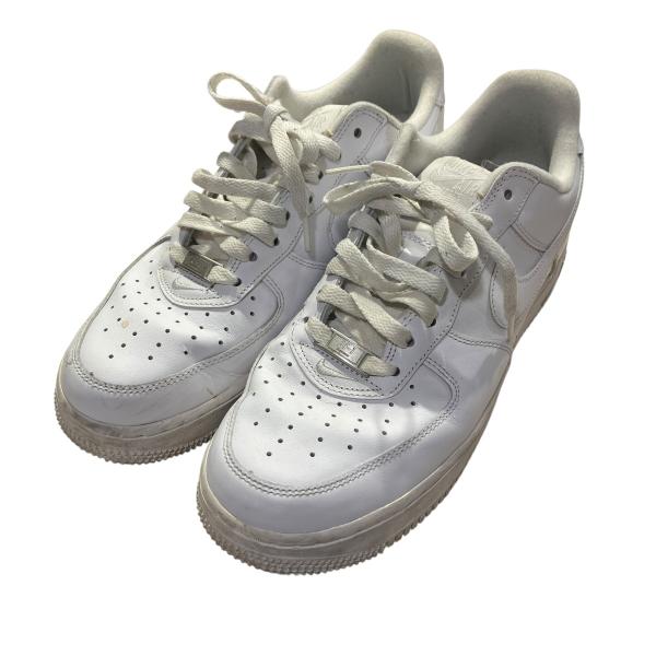 ナイキ×シュプリーム NIKE×SupremeAIR FORCE 1 LOW スニーカー CU9225-100【ランク】「中古品・汚れ、ダメージのある商品」【詳細説明】ナイキ×シュプリームのAIR FORCE 1 LOW スニーカー CU9...