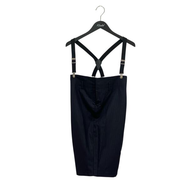 ジュンヤ ワタナベコムデギャルソン JUNYA WATANABE CDG12AW Striped Wool Suspenders Skirt スカートパンツ JJ-S027【ランク】「中古品・比較的綺麗な商品」【詳細説明】ジュンヤ ワタナベ...