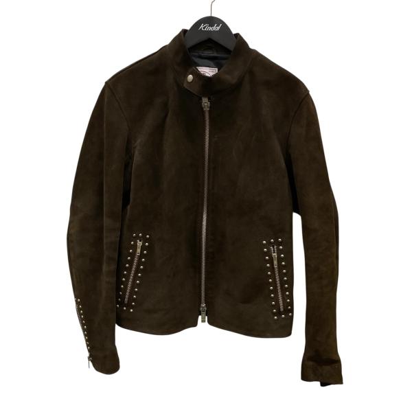 ジェームス・グロース JAMES GROSEスウェードシングルライダース ライダースジャケット【ランク】「中古品・比較的綺麗な商品」【詳細説明】ジェームス・グロースのスウェードシングルライダース ライダースジャケットです。【M/L/U】メン...