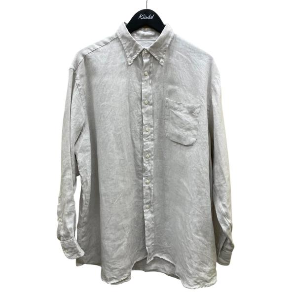 インディビジュアライズドシャツ INDIVIDUALIZED SHIRTSリネン ボタンダウンシャツ 長袖シャツ【ランク】「中古品・比較的綺麗な商品」【詳細説明】インディビジュアライズドシャツのリネン ボタンダウンシャツ 長袖シャツです。【...