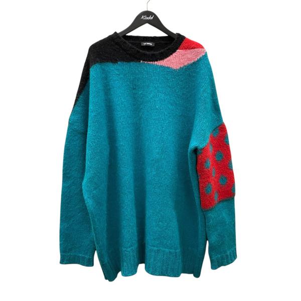 ラフシモンズ RAF SIMONSOversized contracting strokes ニットセーター 212-822【ランク】「中古品・比較的綺麗な商品」【詳細説明】ラフシモンズのOversized contracting stro...