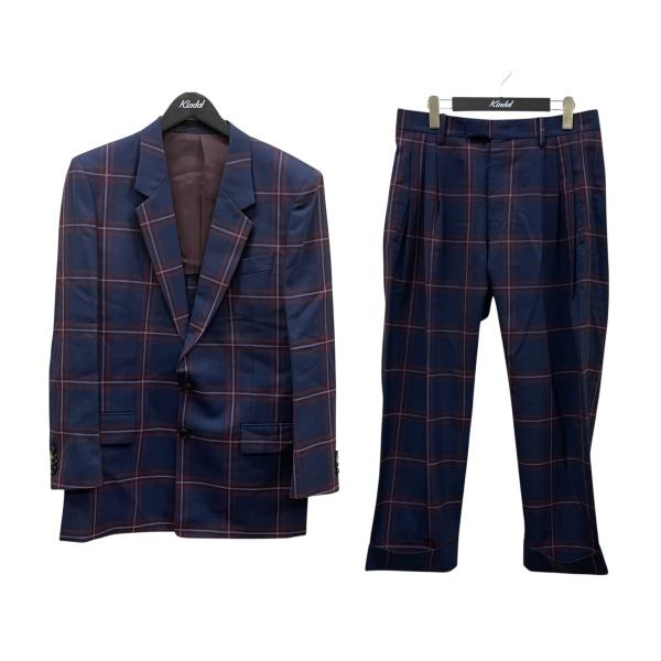 ポールスミス Paul Smithチェック セットアップスーツ 193111【ランク】「中古品・比較的綺麗な商品」【詳細説明】ポールスミスのチェック セットアップスーツ 193111です。【M/L/U】メンズ【表記サイズ】M【詳細サイズ】ジ...