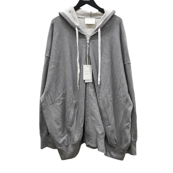 ヘドメイナー×リーボック Hed Mayner×REEBOKZIPPED HOODIE ジップパーカー RMBD007C99FAB001【ランク】「中古品・比較的綺麗な商品」【詳細説明】ヘドメイナー×リーボックのZIPPED HOODIE ...