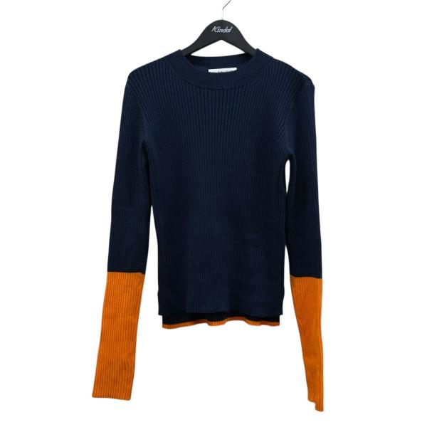 ヘリンドットサイ HeRIN．CYEColor block knit pullover クルーネックニット 530HAM70-0441【ランク】「中古品・比較的綺麗な商品」【詳細説明】ヘリンドットサイのColor block knit pu...