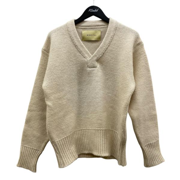 アヴィレックスナナゴーニーニー AVIREX 7522COMMAND KNIT Vネックニット 7832240004【ランク】「中古品・比較的綺麗な商品」【詳細説明】アヴィレックスナナゴーニーニーのCOMMAND KNIT Vネックニット ...