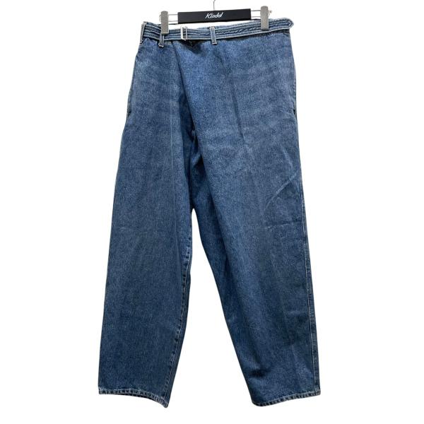 コッキ KHOKIバックル付き アシンメトリー デニムパンツ コットンパンツ 22aw-p-05【ランク】「中古品・比較的綺麗な商品」【詳細説明】コッキのバックル付き アシンメトリー デニムパンツ コットンパンツ 22aw-p-05です。【...