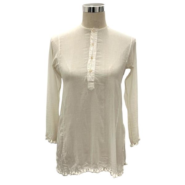 ドーサ dosa【tassel kurta w hand stitching】 タッセルブラウス【ランク】「中古品・比較的綺麗な商品」【詳細説明】ドーサの【tassel kurta w hand stitching】 タッセルブラウスです。...