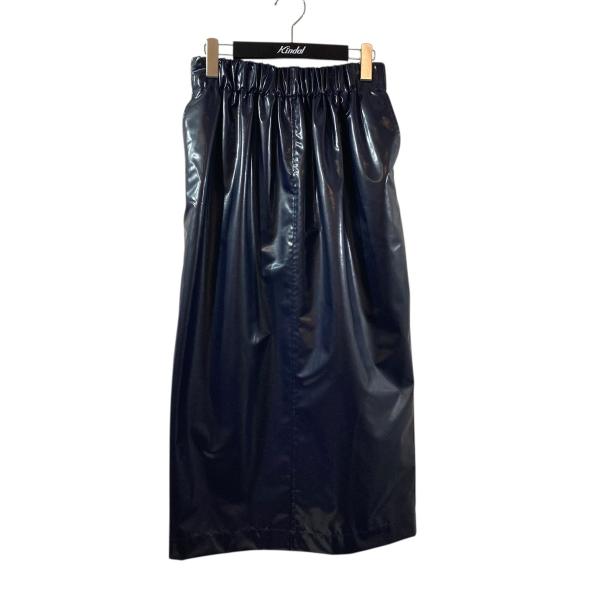 ハイク HYKELAMINATED SHIRRED SKIRT ラミネートシアースカート 211-14105 021【ランク】「中古品・比較的綺麗な商品」【詳細説明】ハイクのLAMINATED SHIRRED SKIRT ラミネートシアース...