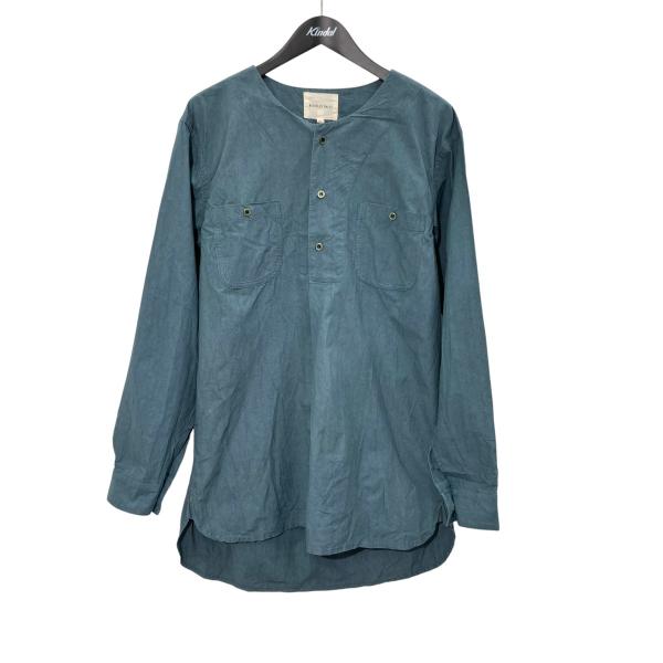 ニコラスデイリー NICHOLAS DALEYプルオーバーシャツ【ランク】「中古品・比較的綺麗な商品」【詳細説明】ニコラスデイリーのプルオーバーシャツです。【M/L/U】メンズ【表記サイズ】38【詳細サイズ】着丈：約84ｃｍ肩幅：約49ｃｍ...