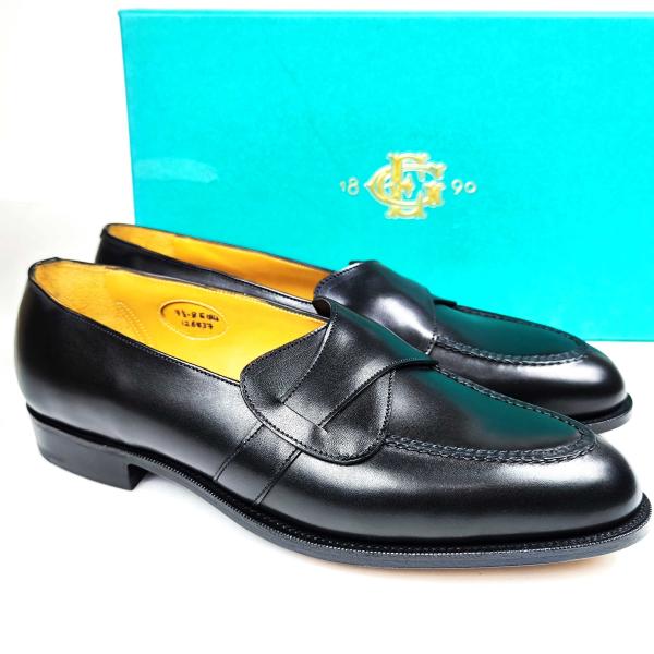 ○メーカー：EDWARD GREEN 【エドワードグリーン】○モデル名：LULWORTH 【ルルワース】○サイズ：7.5E （26cm相当）○アウトソール全長：約28.8cm、最大幅：約10.4cm◯ラスト：184○カラー：ブラック○コンデ...